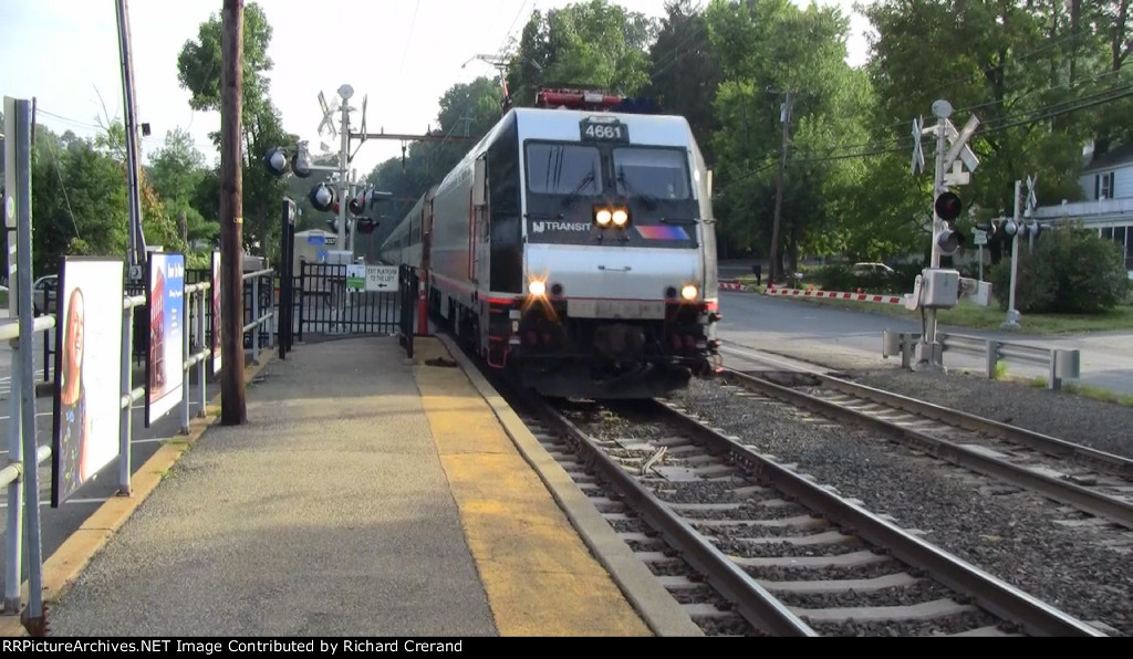 Train 6641 Passing Through